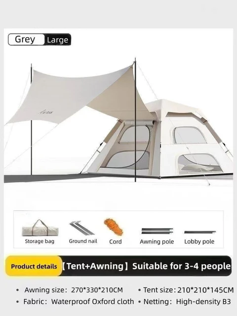 Outdoor Camping Awning Tent: Your Perfect Shelter
