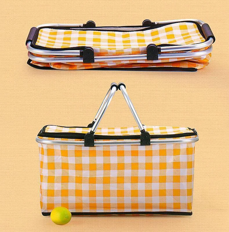 Outdoor Foldable Picnic Basket: Enjoy Lunch with Nature